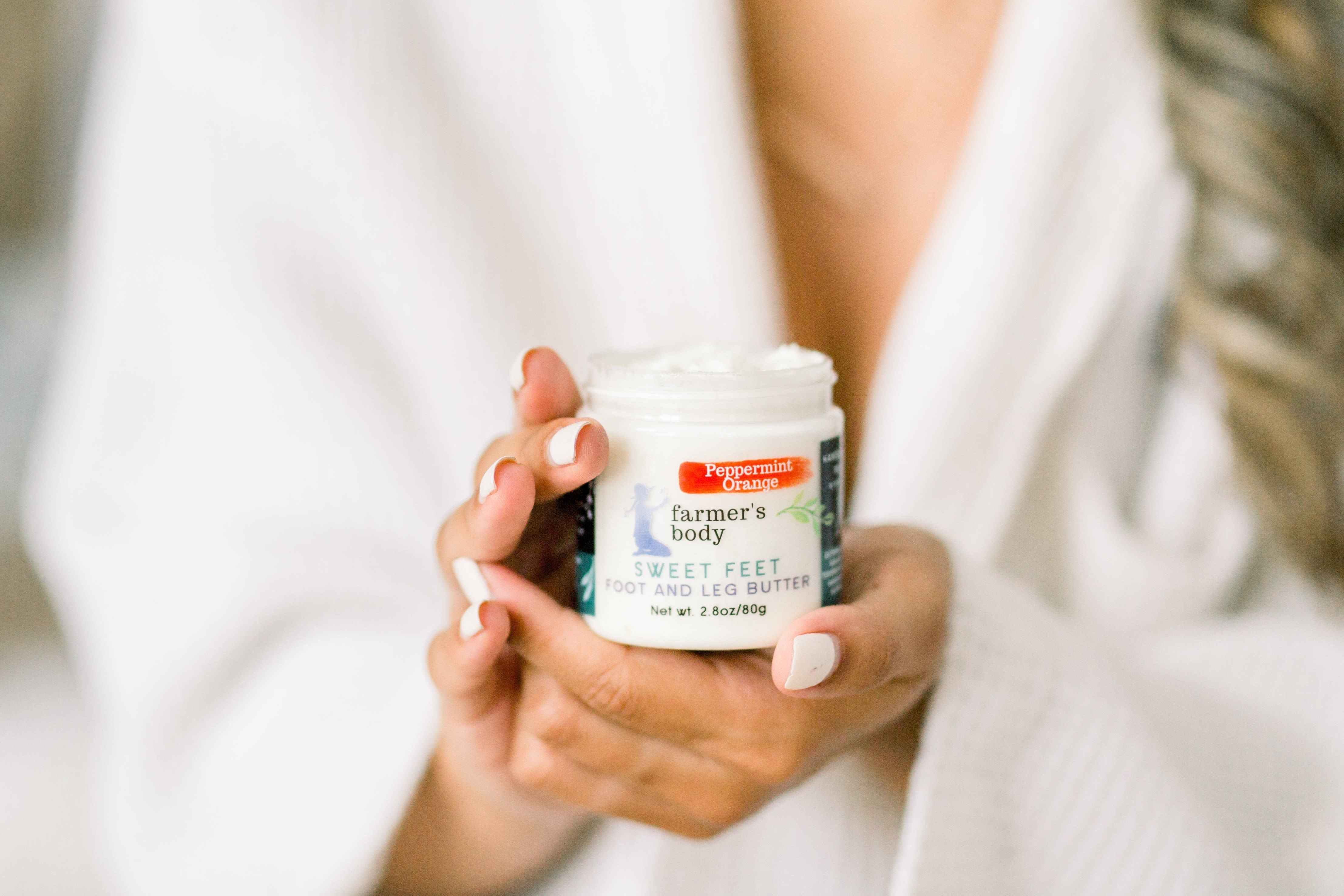 Peppermint Orange Foot and Leg Butter – Farmer’s Body