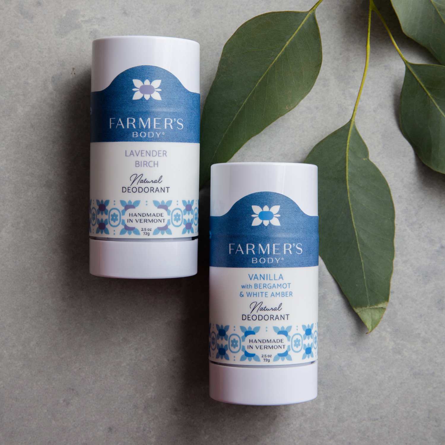 Natural Deodorant Duo (2-pack) – Farmer’s Body